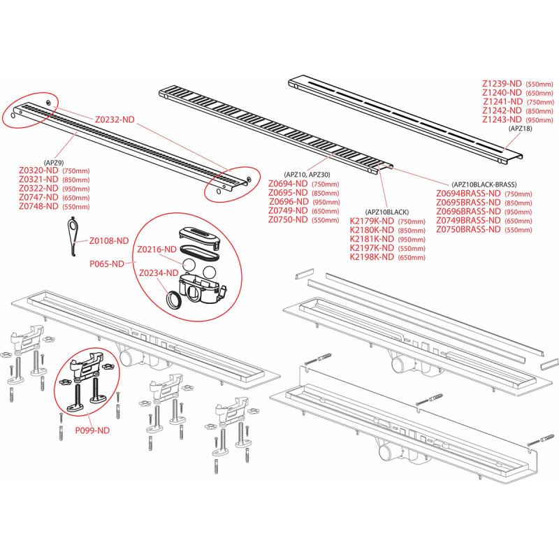 СИФОН ЛИНЕЕН 650 Alcaplast APZ 10 СКАРА